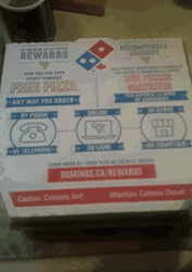 Dominos Pizza Opening Box GIF | GIFDB.com