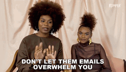 Don't Let Them Emails Overwhelmed You GIF | GIFDB.com