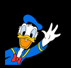 Donald Duck Disney Aye Aye Captain Salute GIF | GIFDB.com