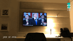 Donald Trump Cnn Eyebrows Up GIF | GIFDB.com