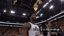 Donovan Mitchell Bro Hug Handshake GIF | GIFDB.com
