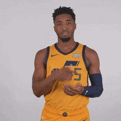 Donovan Mitchell I See You GIF | GIFDB.com