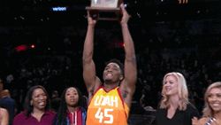 Donovan Mitchell Trophy GIF | GIFDB.com