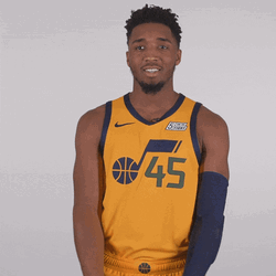 Donovan Mitchell Utah Jazz Lol GIF | GIFDB.com