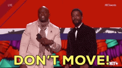 Dont Move Terry Crews Bet Awards GIF | GIFDB.com