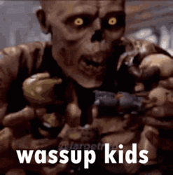 Doom Slayer Stalking Behind Skeleton Enemy GIF | GIFDB.com