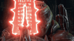 Doom Slayer Zoom In Doomguy Crucible Sword GIF | GIFDB.com