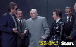 Dr Evil Right International Man Of Mystery GIF | GIFDB.com