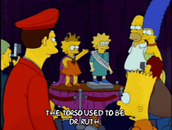 Dr Ruth The Simpsons GIF | GIFDB.com