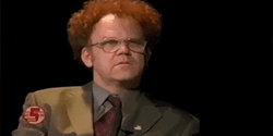 Dr. Steve Brule Staring And Falling Asleep GIF | GIFDB.com