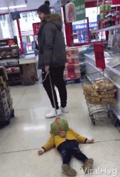 Dragging Child Outside The Store GIF | GIFDB.com