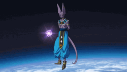 Dragon Ball Beerus Playing With Energy Ball GIF | GIFDB.com