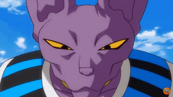 Dragon Ball Beerus With The Gods Of Destruction GIF | GIFDB.com