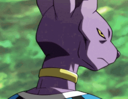 Dragon Ball God Of Destruction Beerus Side View GIF | GIFDB.com