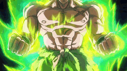 Dragonball Z Broly Green Power Effect GIF | GIFDB.com