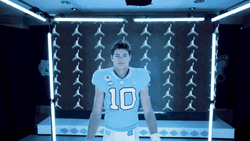 Drake Maye Goal Hand Signal GIF | GIFDB.com