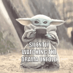 Silently Watching The Drama Unfold GIF | GIFDB.com