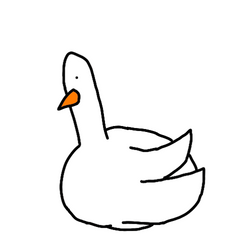 Drawing Duck Spinning GIF | GIFDB.com