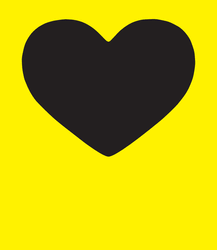 Pixilated Black Heart Jumping GIF | GIFDB.com