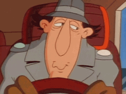 Driving Inspector Gadget GIF | GIFDB.com