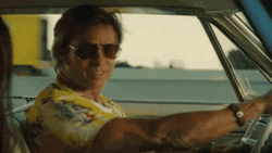 Driving Once Upon A Time In Hollywood Movie GIF | GIFDB.com