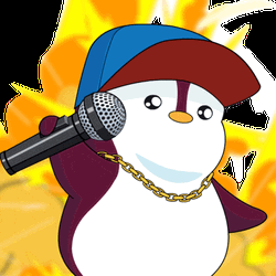 Drop The Mic Penguin On Fire Animation GIF | GIFDB.com