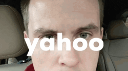 Dude On Car Saying Yahoo GIF | GIFDB.com