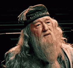 Dumbledore Talking To Someone GIF | GIFDB.com