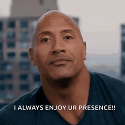 Dwayne Johnson Serious Wink Wink GIF | GIFDB.com
