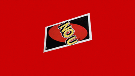 Flipping Uno Reverse Card Yellow On Red GIF | GIFDB.com