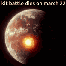 Earth Exploding Battle Dies March Meme GIF | GIFDB.com