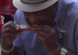 Eating Yummy And Delicious Ribs GIF | GIFDB.com