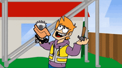 Eddsworld Matt Juggling Objects GIF | GIFDB.com