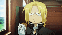Edward Elric Angry Face