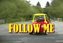Electric Car Follow Me GIF | GIFDB.com