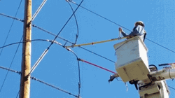 Electricity Power Line Worker GIF | GIFDB.com