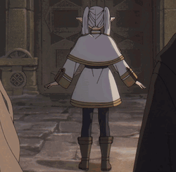 Elf Dancing Frieren Great Mage GIF | GIFDB.com