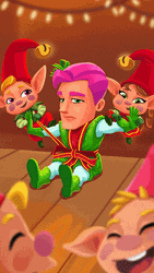 Elf Santa And His Family GIF | GIFDB.com