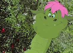 Elliott The Dragon Chewing GIF | GIFDB.com