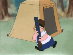 Elmer Fudd Faces Bear GIF | GIFDB.com