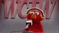 Elmo Dancing In Radio Studio GIF | GIFDB.com