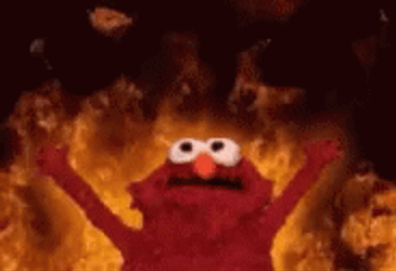 Elmo Fired Up With Powerful Drive GIF | GIFDB.com
