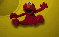 Elmo Inside Yellow Slide GIF | GIFDB.com
