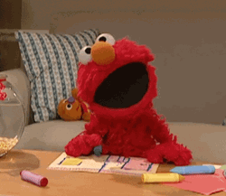 Elmo Tapping His Feet GIF | GIFDB.com