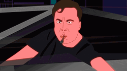Elon Musk Cartoon Flamethrower GIF | GIFDB.com