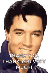 Elvis Presley Thank You Wink GIF | GIFDB.com