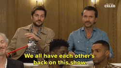 Emily In Paris Actors Have Each Other's Back GIF | GIFDB.com