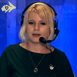 Emily Jacobson Flustered Rat Queens GIF | GIFDB.com