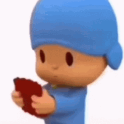 Emotional Pocoyo Hugging A Picture Frame GIF | GIFDB.com