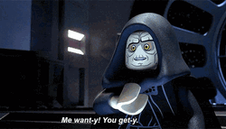 Emperor Palpatine Star Wars I Want I Get GIF | GIFDB.com